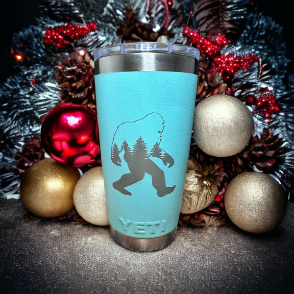 Bigfoot cup | Bigfoot stainless cup | Stainless Cup | Sasquatch gift ...