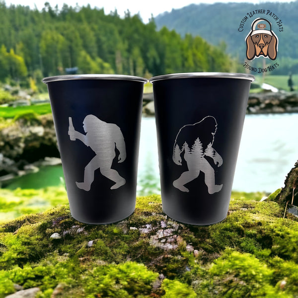 Bigfoot and Sasquatch cups | Sasquatch and Bigfoot Cups – Hound Dog Hats