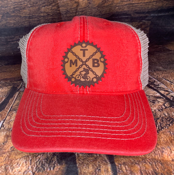 Mountain Biking hat | MTB Design Trucker Hat | Gift for mountain biker ...